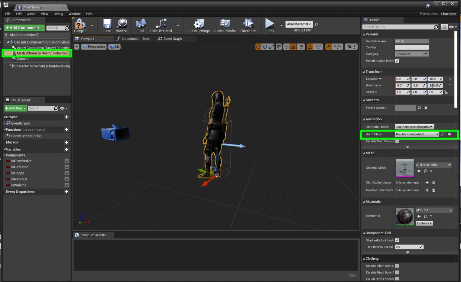 Unreal – Assigning Keyboard Controls to Trigger Animations | Lucy's ...