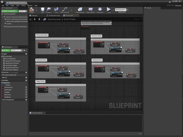 Unreal – Assigning Keyboard Controls to Trigger Animations | Lucy's Tech Dev Blog