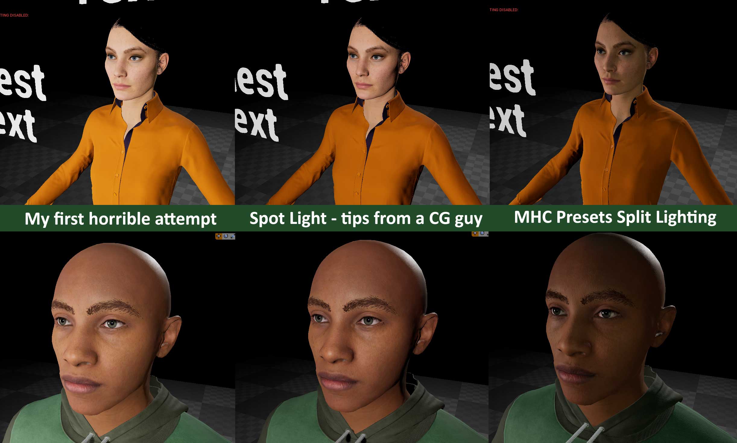 MHC Lighting Presets - Lucy Estela